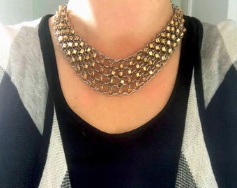 Gold Chainmail - Etsy
