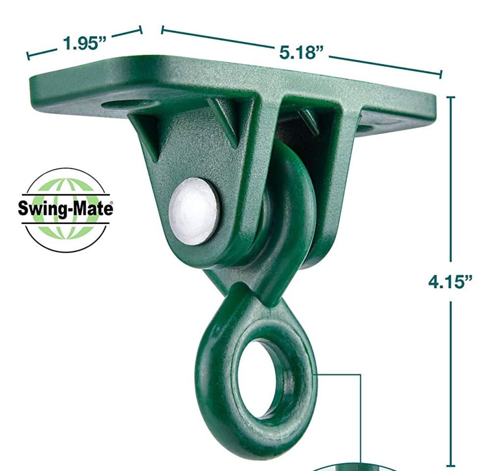 4pc Swing-Mate Classic Black Porch Swing Springs Hanging Kit | Etsy