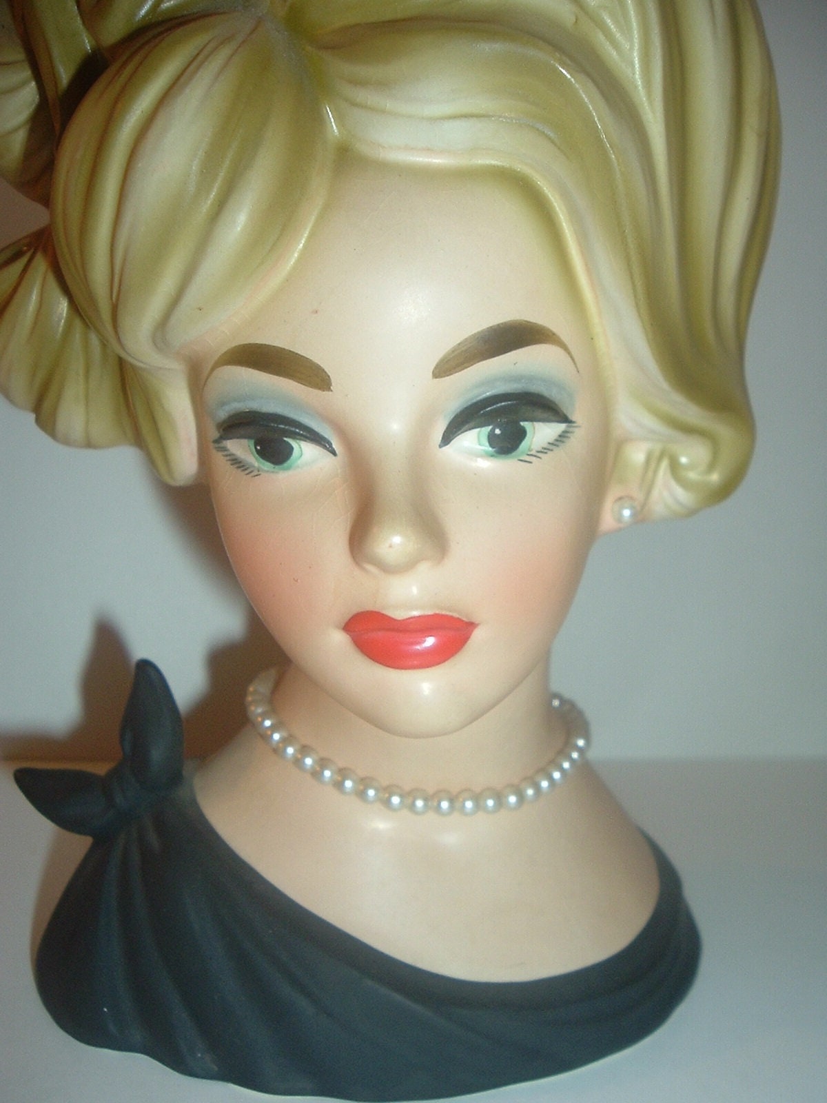 Napco Lady Headvase Head Vase C7294 7 Vintage