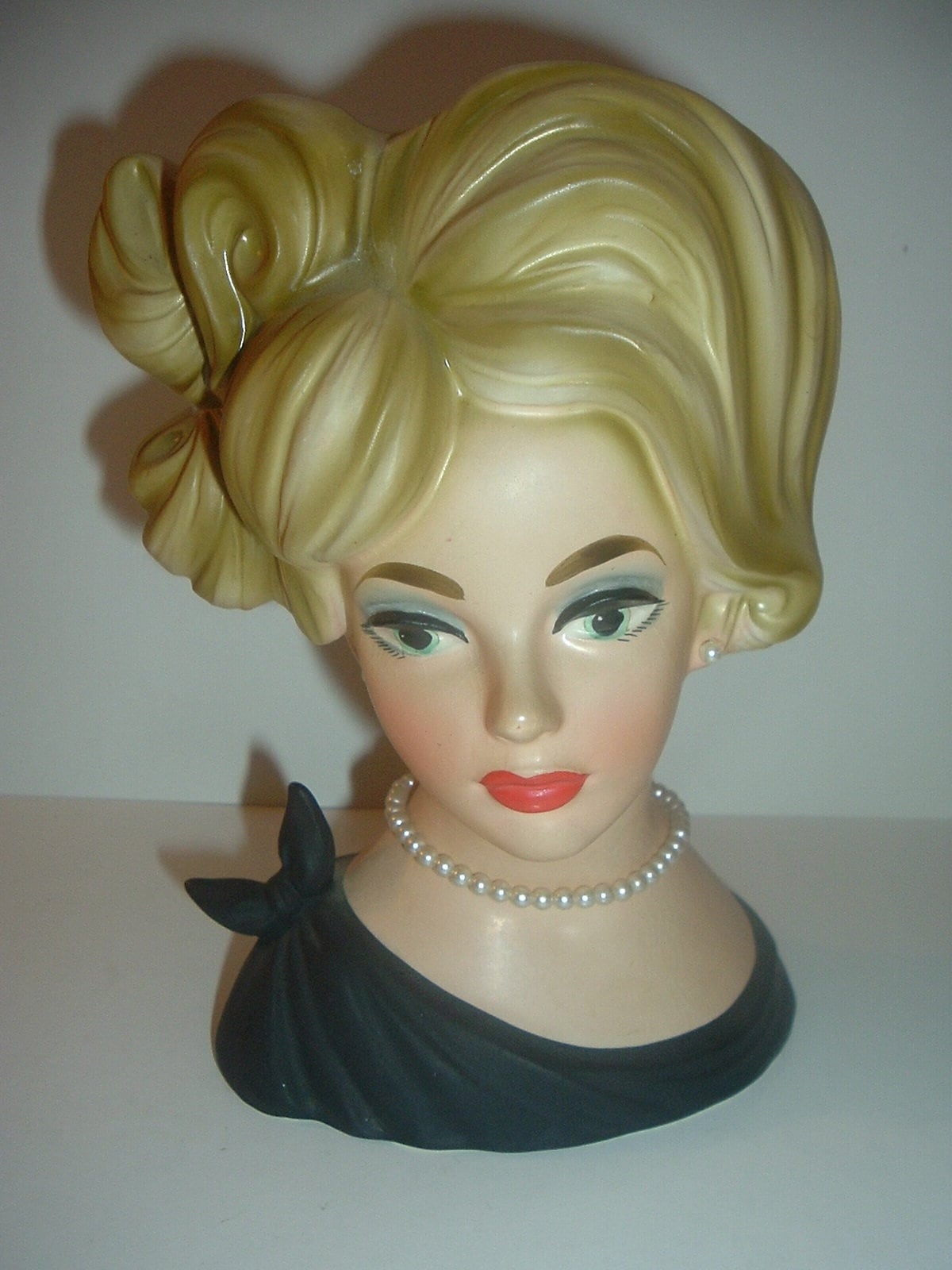 Napco Lady Headvase Head Vase C7294 7 Vintage