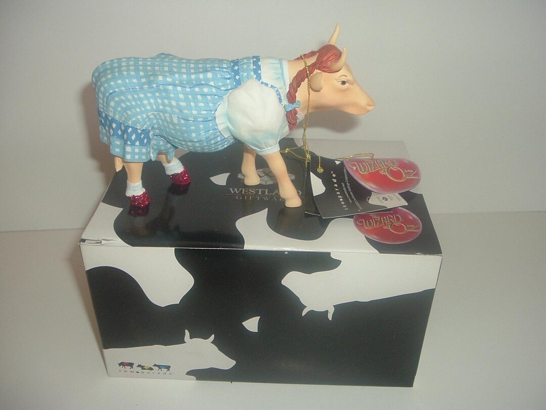 Cow Parade Dorothy Wizard of Oz Figurine in Box 2002 - Etsy