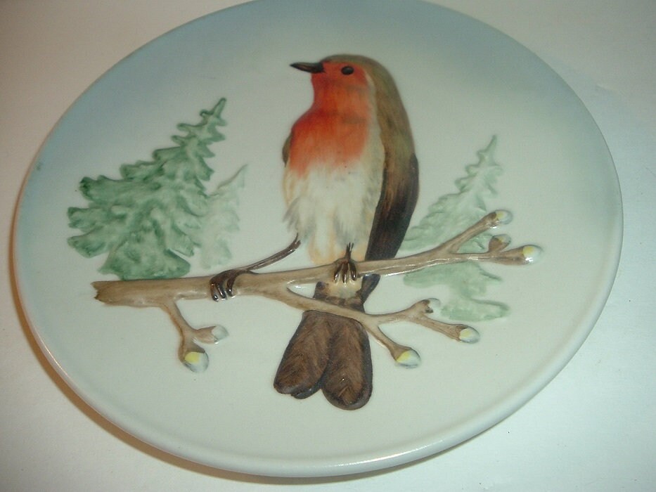 Goebel Robin Plate 1979 First Edition Collector Plate