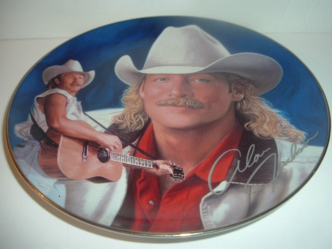 Alan Jackson Little Bitty plate As Country As Country Gets 1998