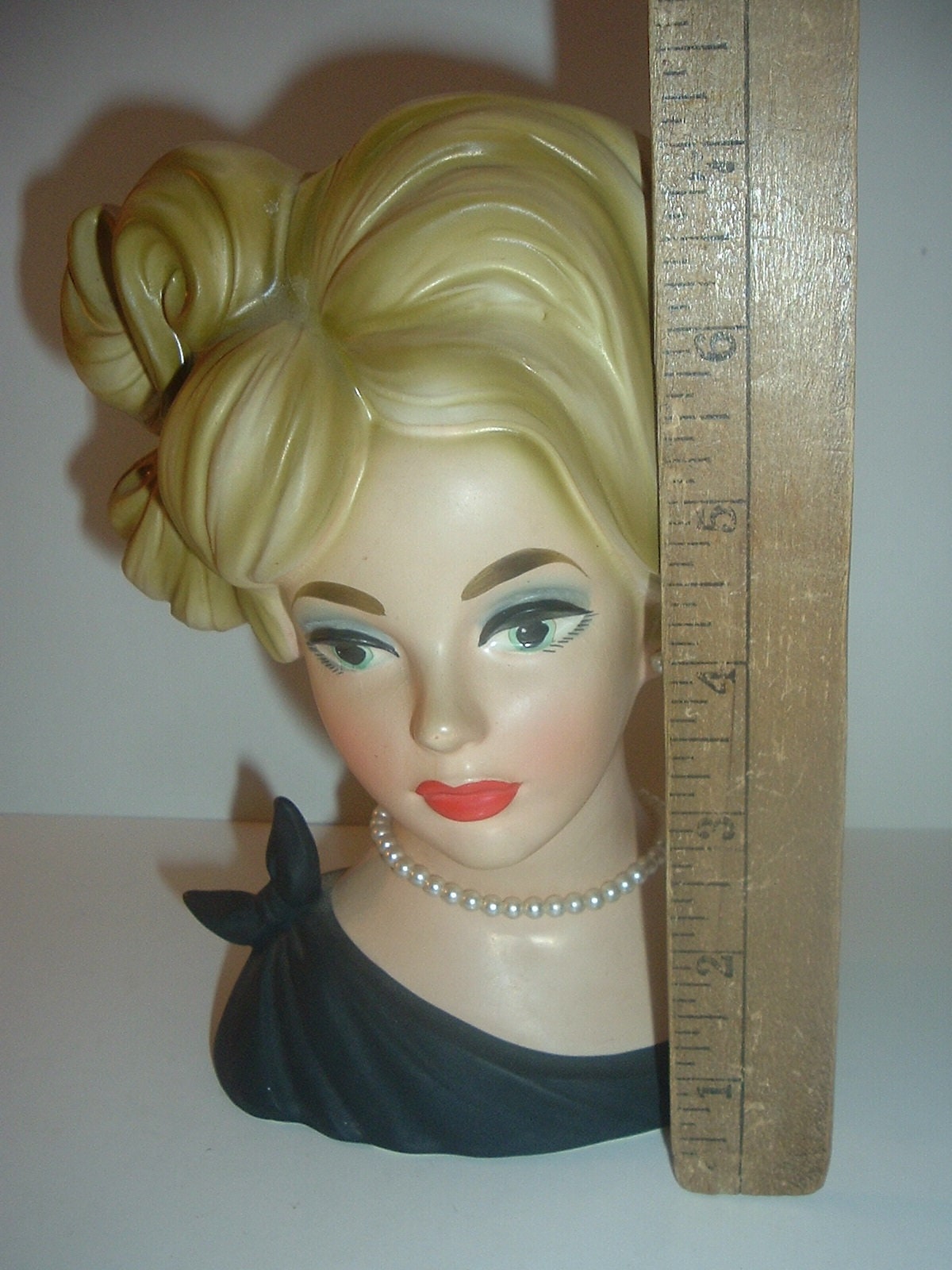 Napco Lady Headvase Head Vase C7294 7 Vintage