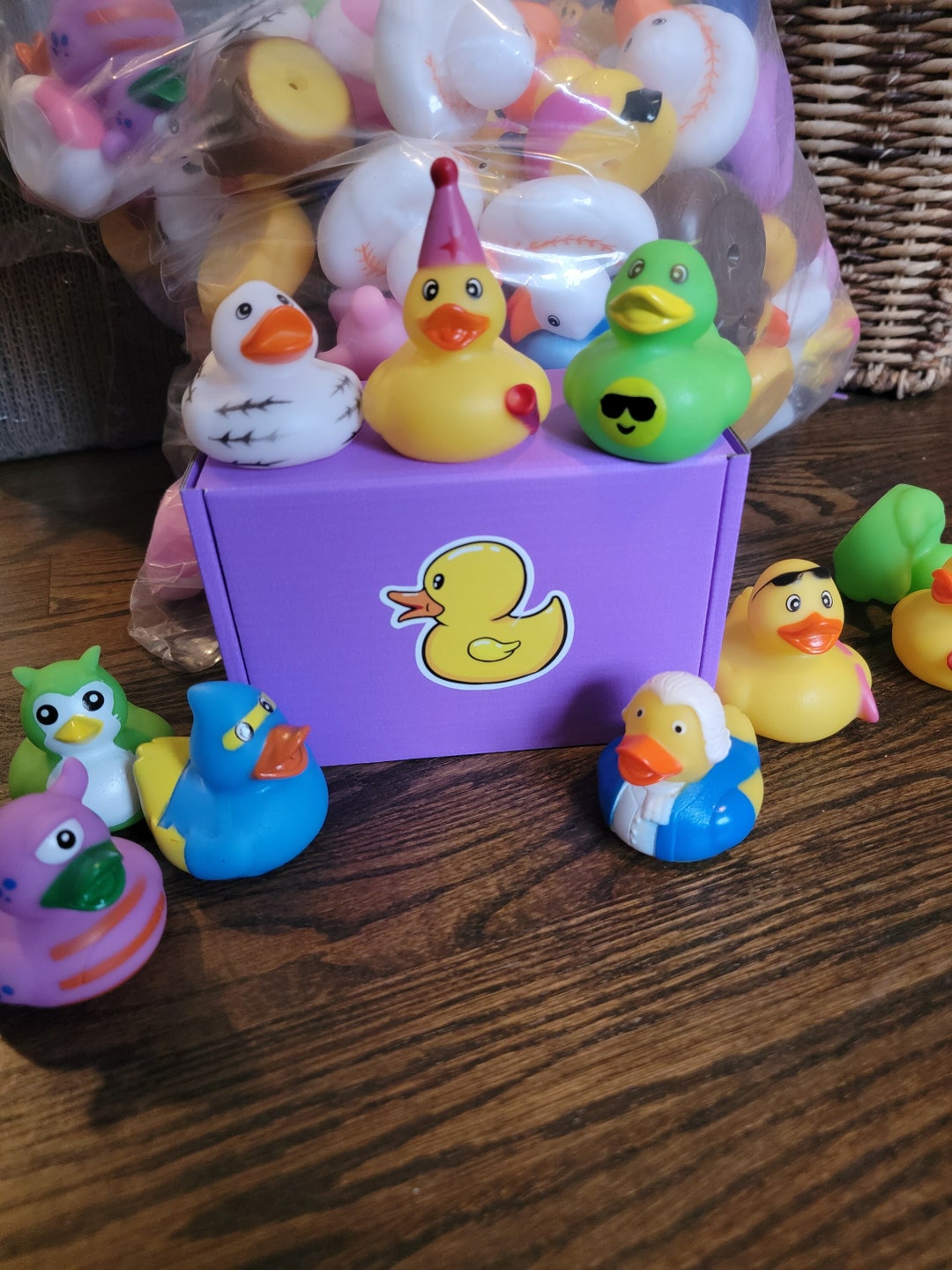 DUCK BOX 5 You Have Been Ducked. Rubber Duck Box - Etsy