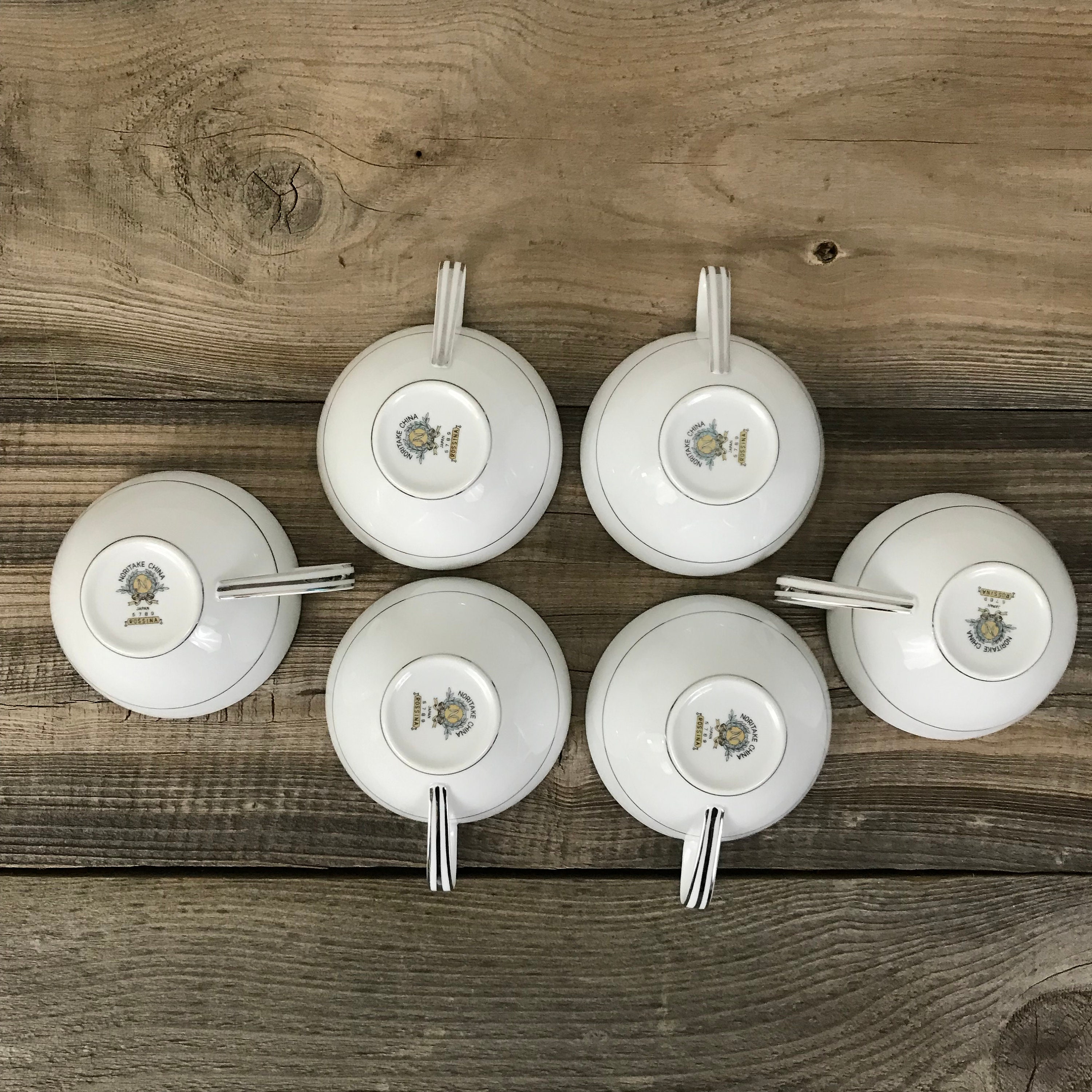 Vintage Rossina China Set by Noritake, Noritake Logo, Manufactured 1956 ...