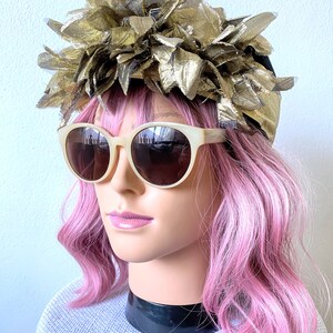 Vintage Embellished Hat | Fancy Gold Black Hat | Pretty Wool Hat ...