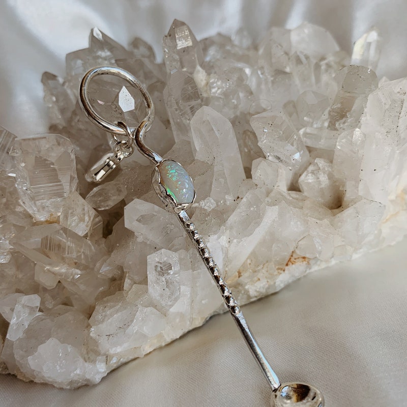 Sterling Silver Spoon Necklace - Etsy