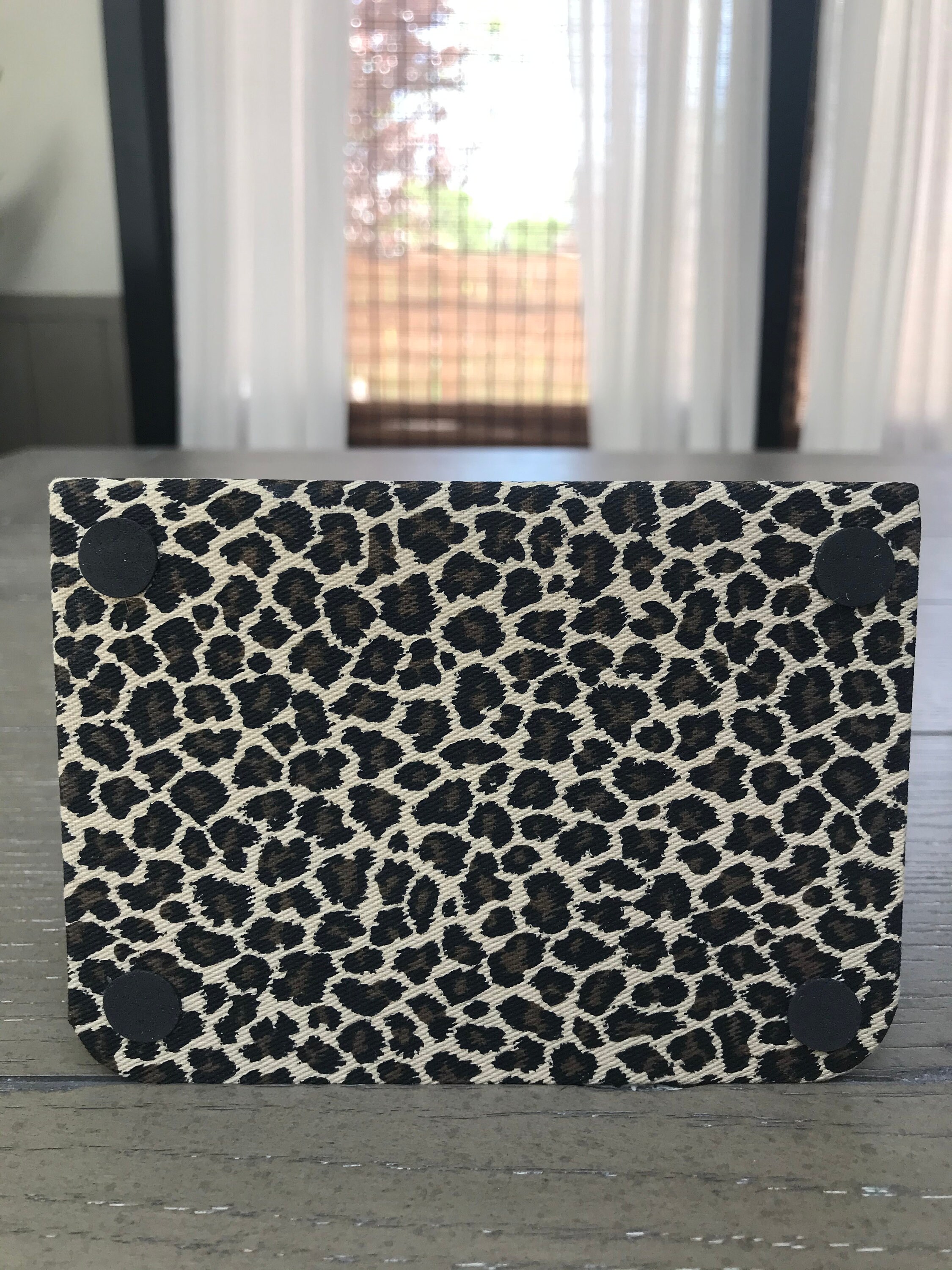 New! Leopard Fabric-Covered Magnet Display Board for Needle Minders ...