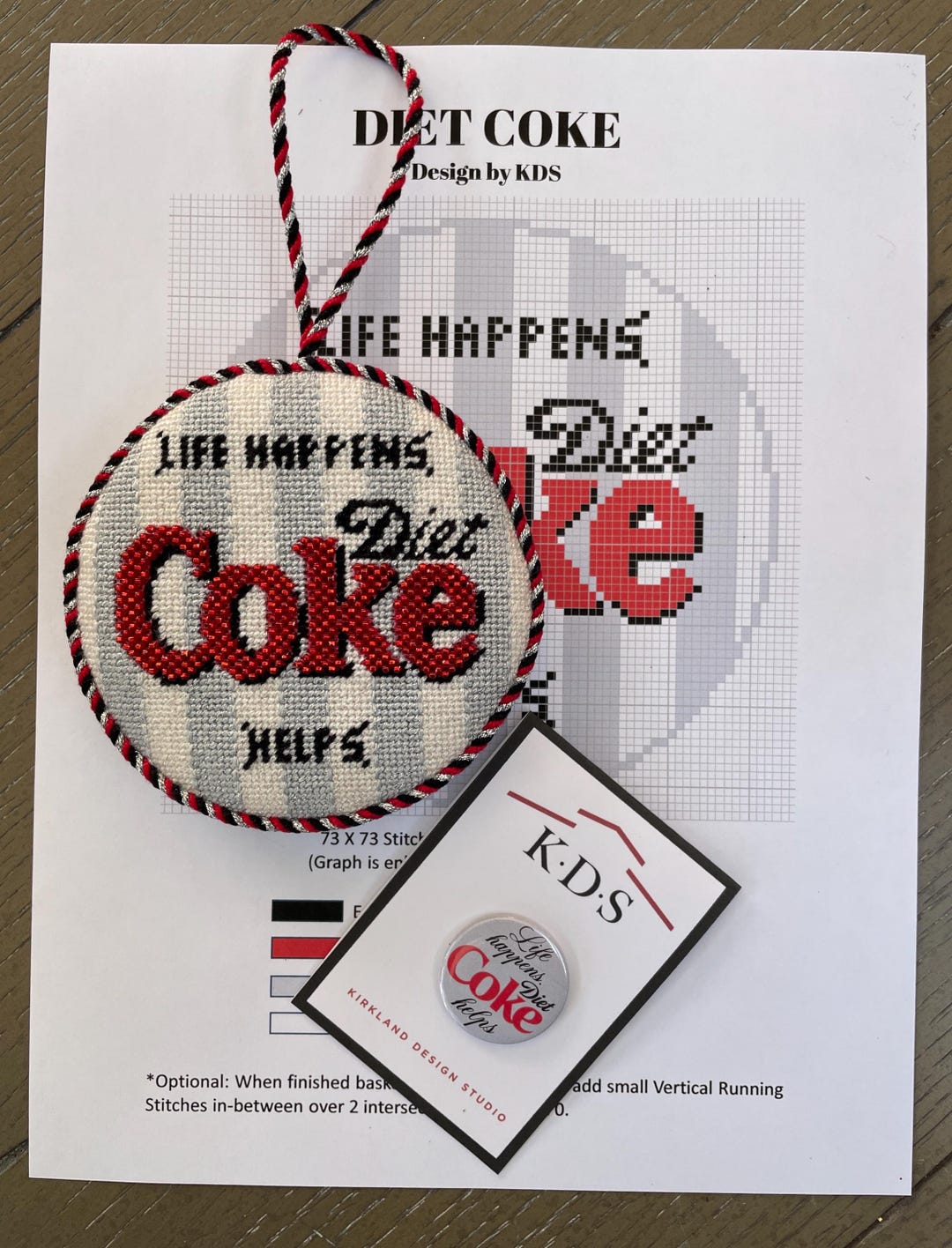 Life Happens. Diet Coke Helps! Combination Package Includes Chart for a ...