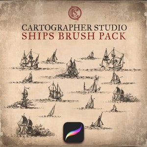 Settlements Brush Pack. procreate Brushes for Fantasy Maps - Etsy