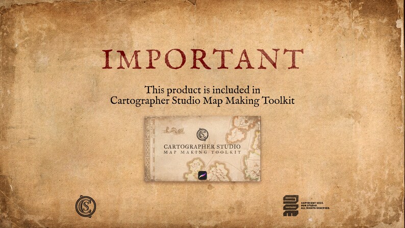 Sea Creatures Brush Pack procreate Brushes for Fantasy Maps - Etsy