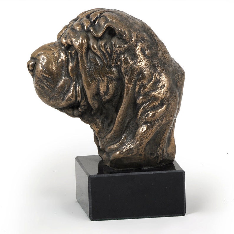 Shar Pei, Dog Marble Statue, Limited Edition, Artdog. Made of Cold Cast ...