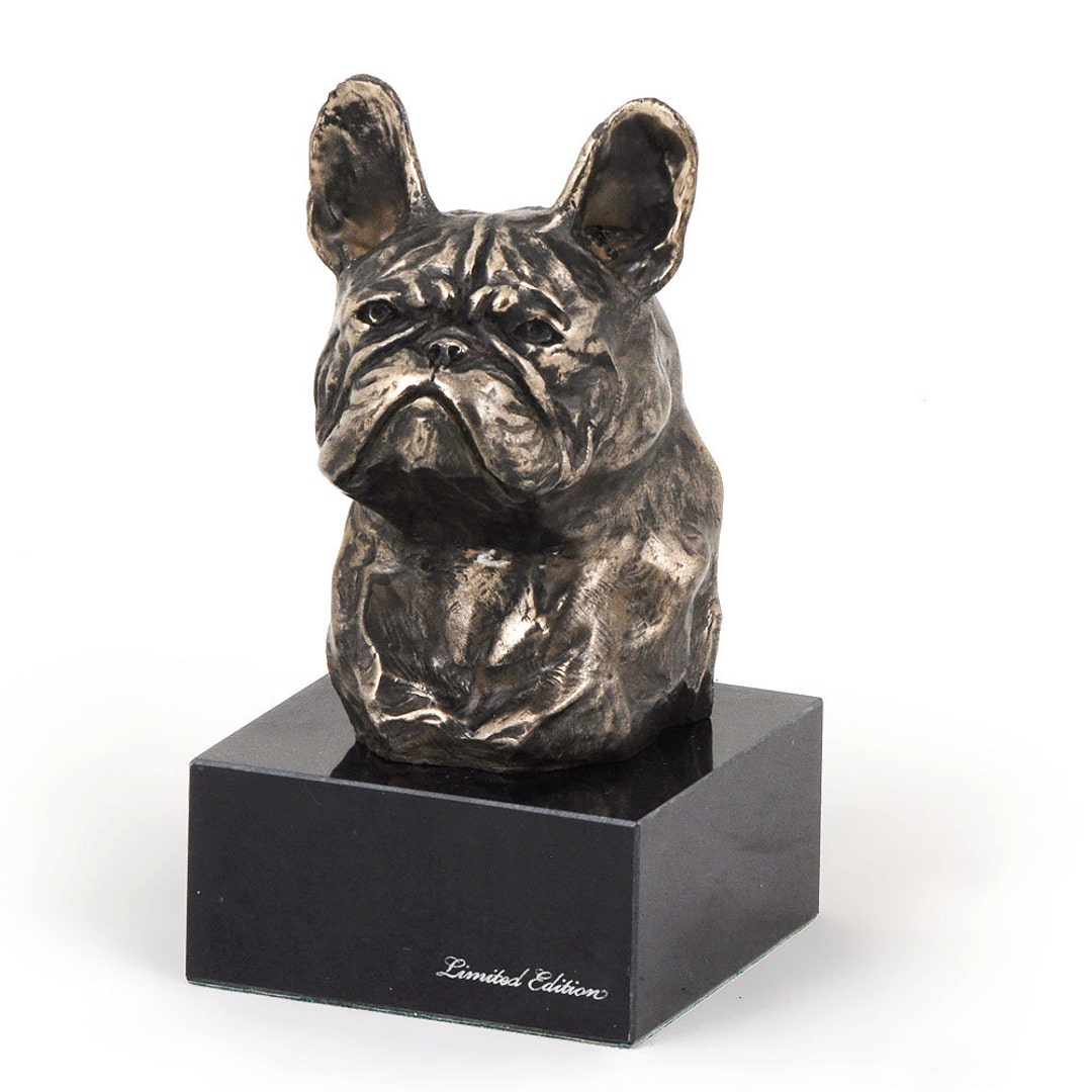 French Bulldog, Dog Marble Statue, Limited Edition, Artdog. Made of ...