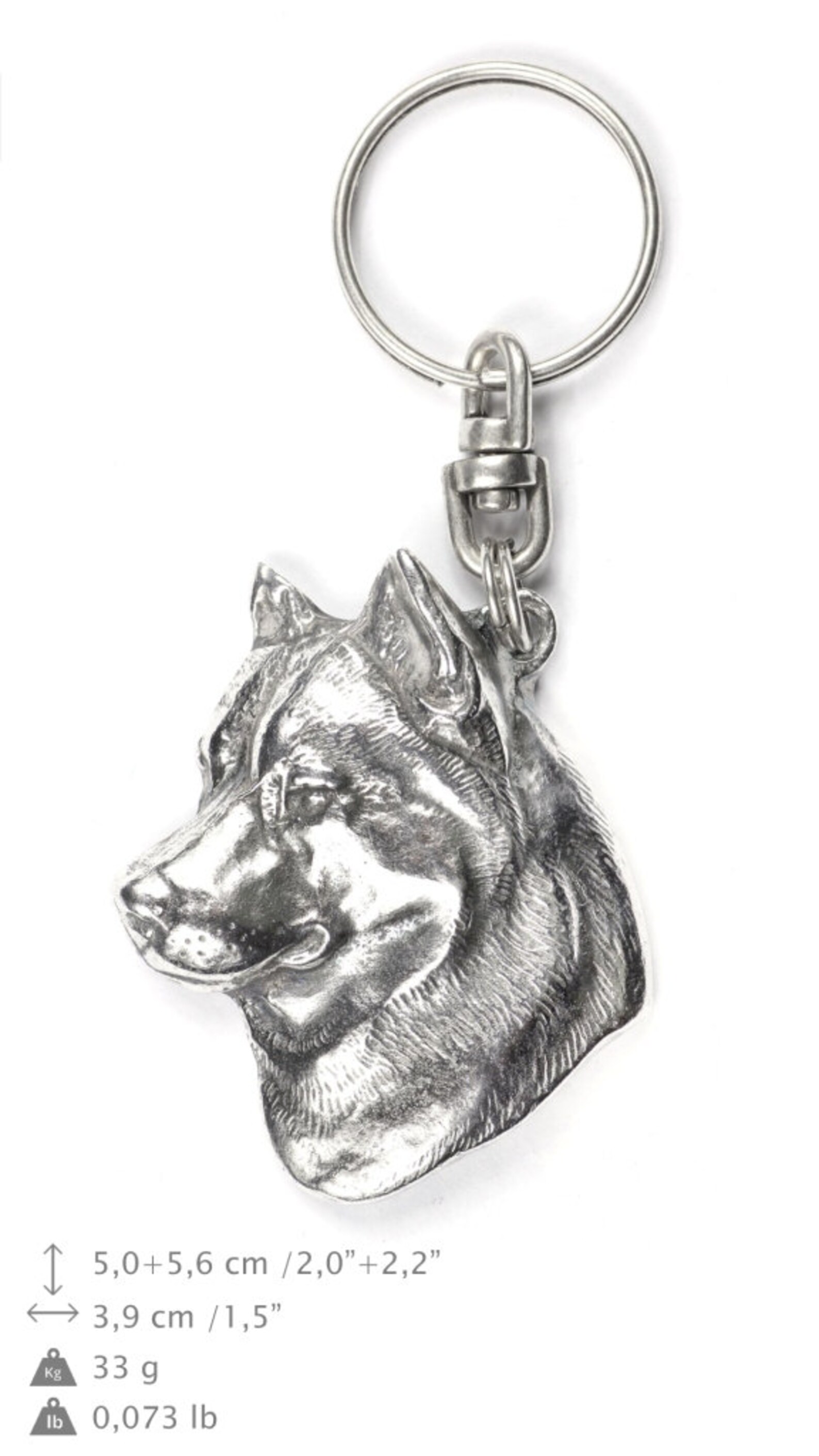 NEW Siberian Husky Dog Keyring Key Holder Limited Edition - Etsy
