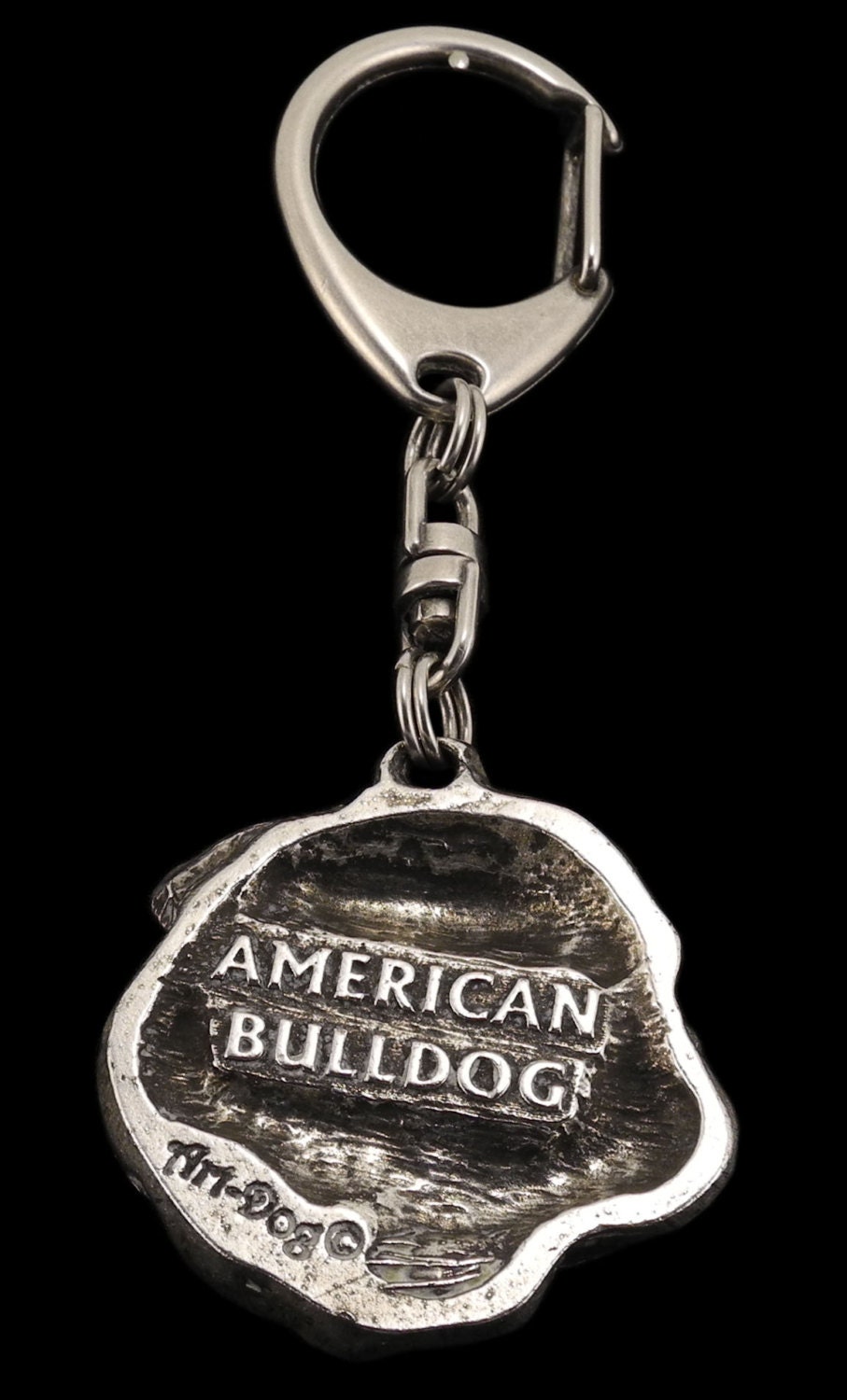 American Bulldog Dog Keyring Keychain Limited Edition - Etsy