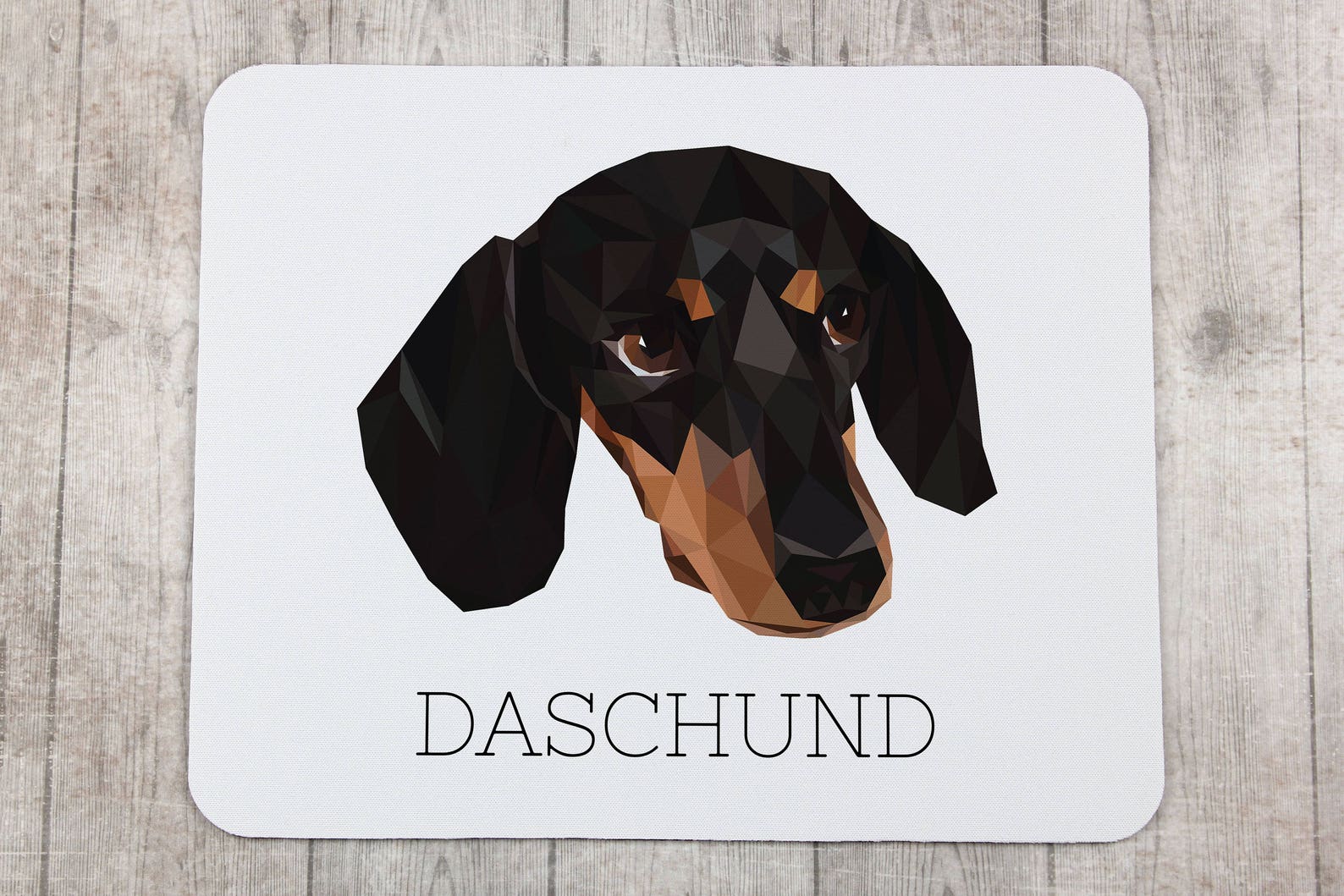 A Computer Mouse Pad With a Dachshund Dog. A New Collection - Etsy