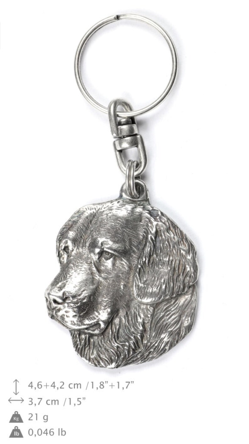 NEW, Golden Retriever, Dog Keyring, Key Holder, in Casket, Limited ...