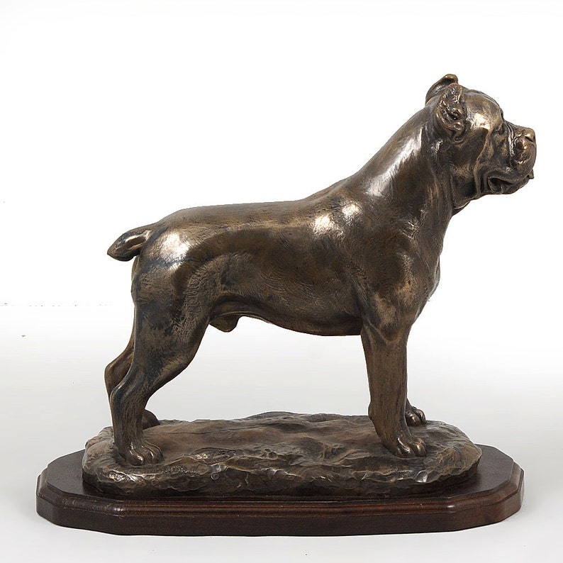 Cane Corso Exclusive Dog Woodenbase Statue Limited Edition - Etsy