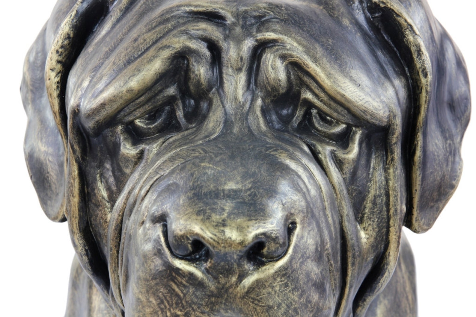 English Mastiff, Dog Big Head Statue, Limited Edition, Artdog - Etsy