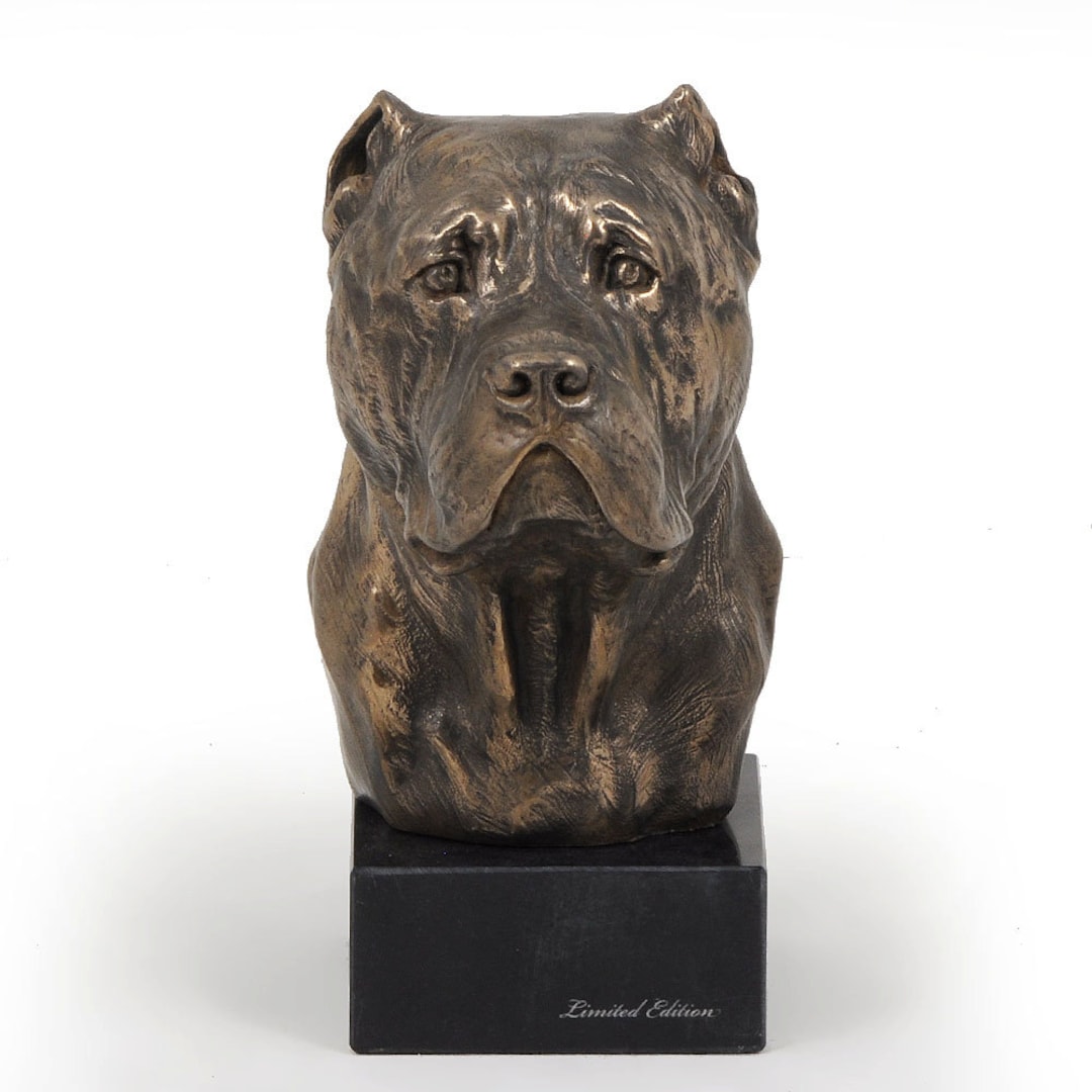 Cane Corso, Dog Marble Statue, Limited Edition, Artdog. Made of Cold ...