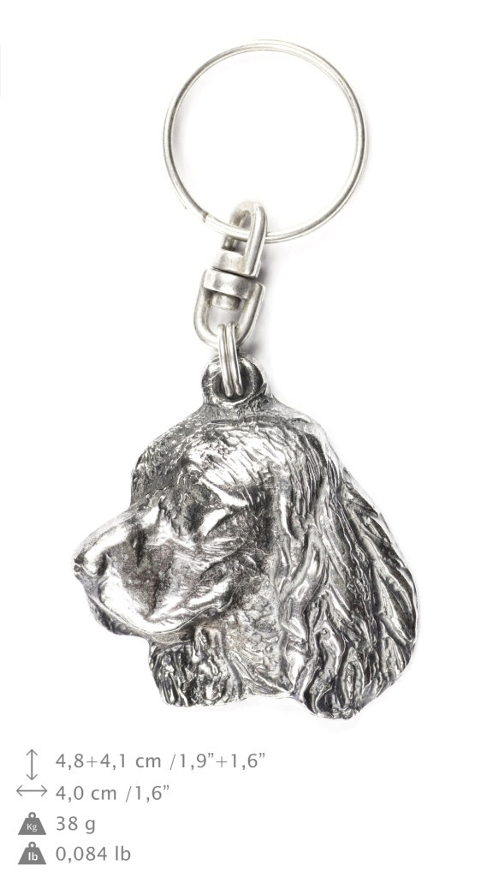 NEW Springer Spaniel Dog Keyring Key Holder Limited - Etsy