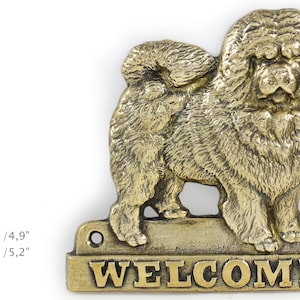 Chow Chow, Dog Welcome, Hanging Decoration, Limited Edition, Artdog - Etsy