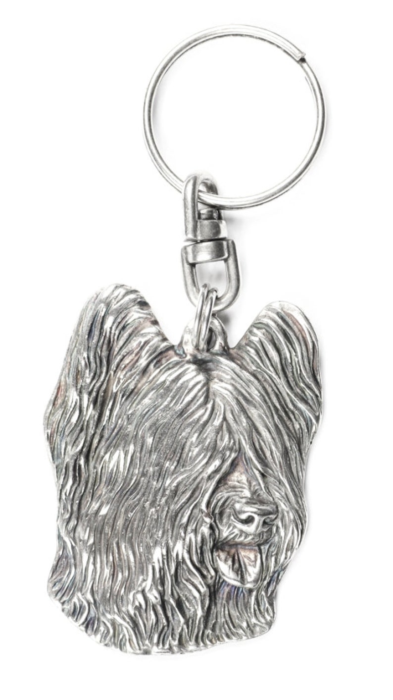 NEW, Briard, Dog Keyring, Key Holder, Limited Edition, Artdog . Dog ...