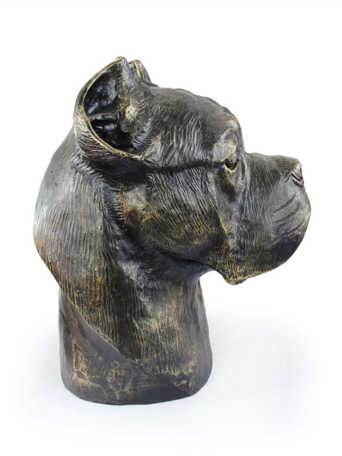 Cane Corso Dog Big Head Statue Limited Edition Artdog - Etsy
