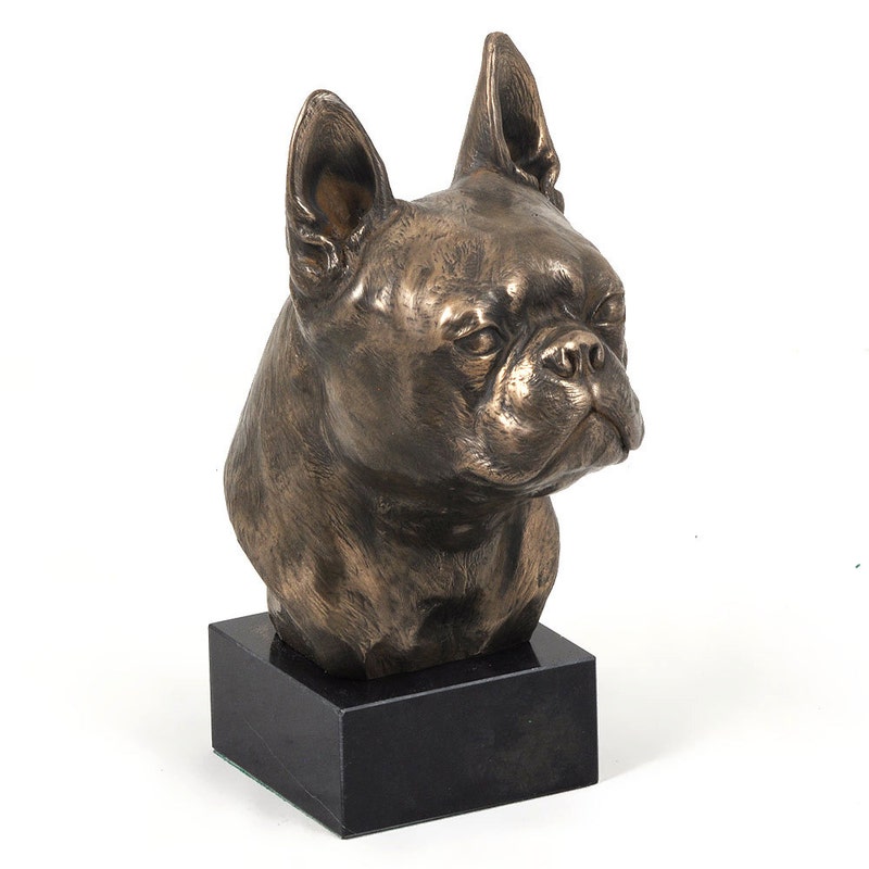 Bronze Terrier Dog Figure - Etsy