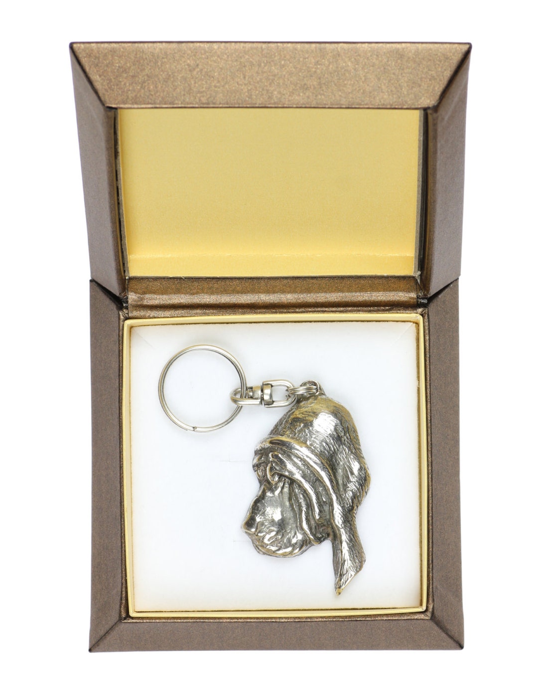 NEW, Bloodhound, Dog Keyring, Key Holder, in Casket, Limited Edition ...