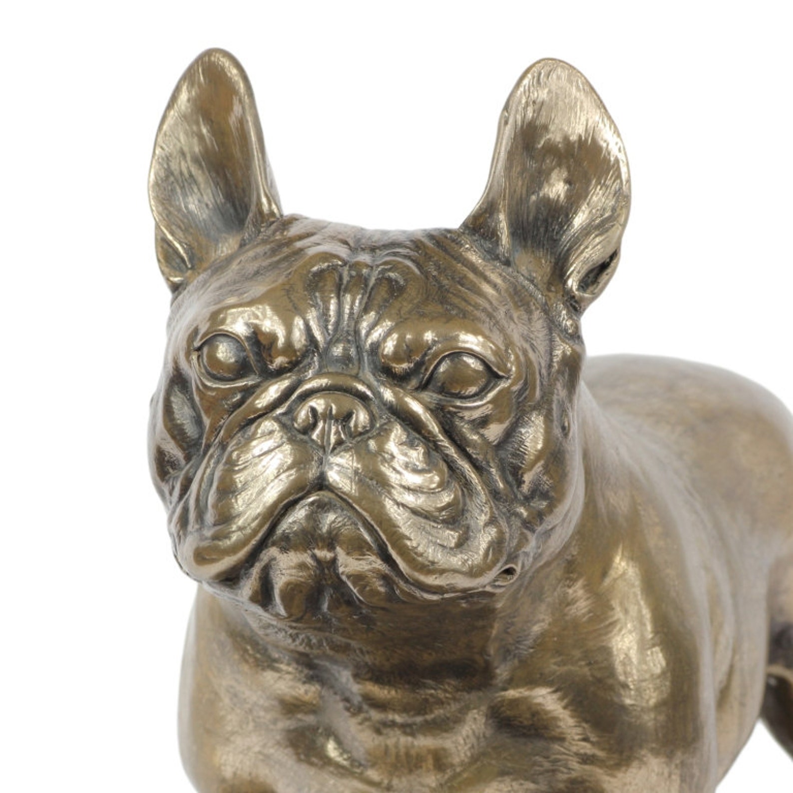 French Bulldog with Ball Exclusive Dog on Base Statue - Etsy