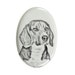 Beagle Gravestone Oval Ceramic Tile With an Image of a Dog. - Etsy