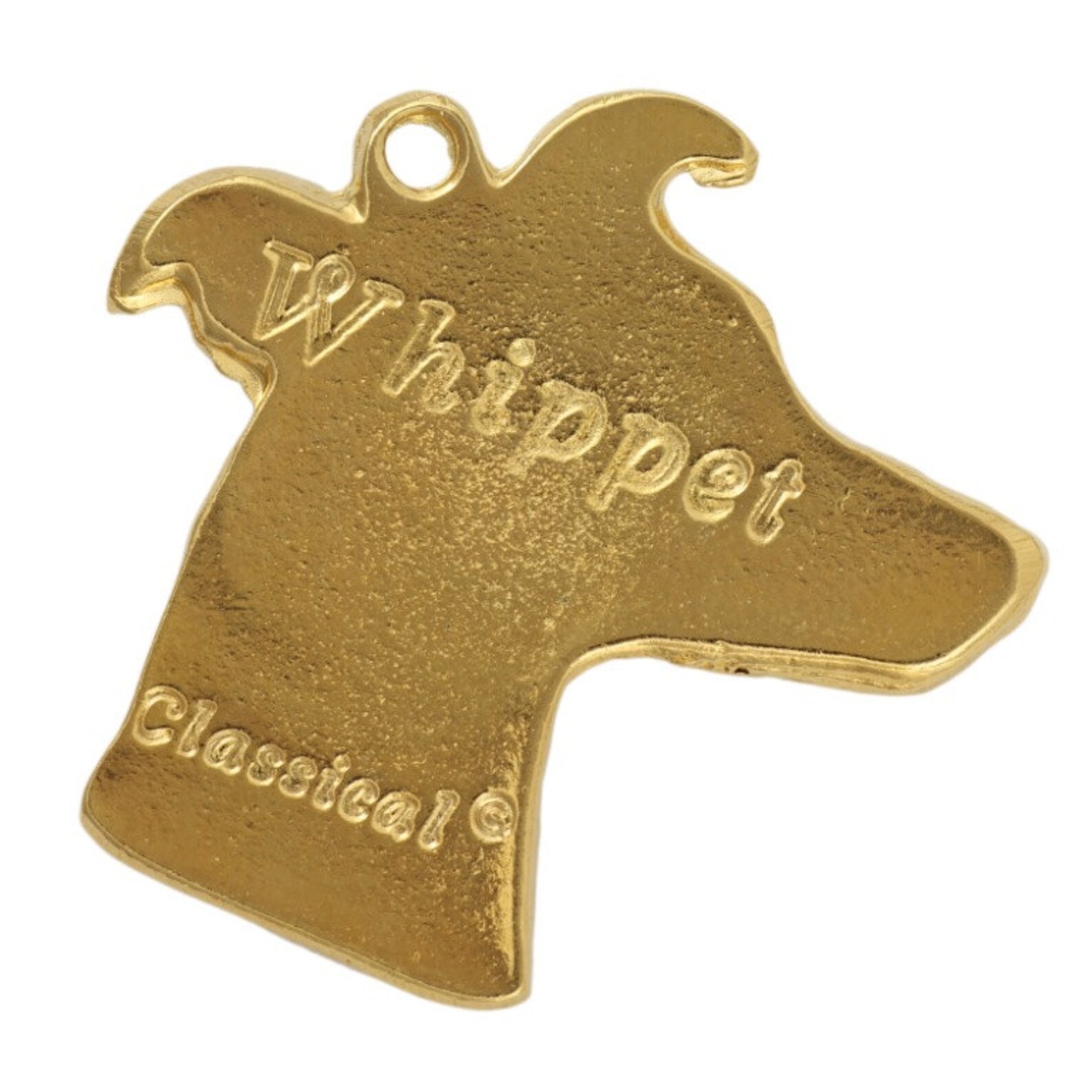 Whippet, Millesimal Fineness 999, Dog Keyring, Keychain, Limited ...
