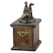 Urn for Dog’s Ashes With a Whippets Statue, ART-DOG Cremation Box ...