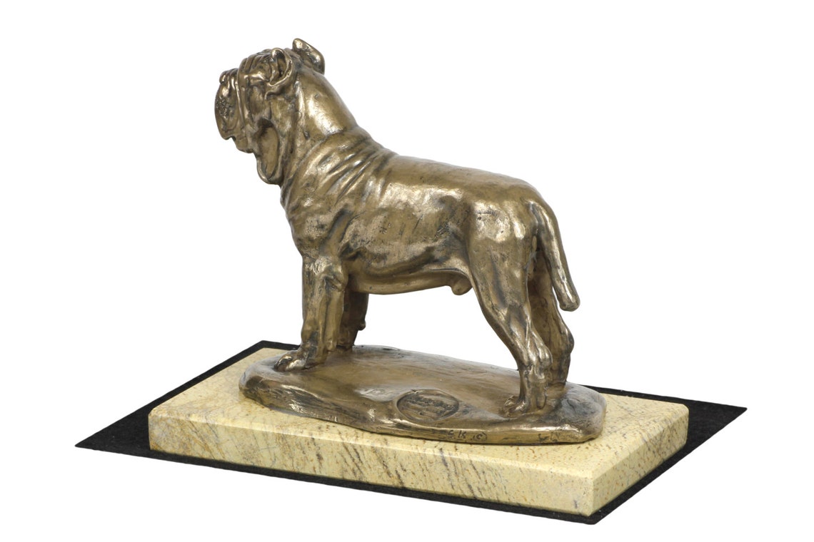 Neapolitan Mastiff , Dog Sand Marble Base Statue, Limited Edition ...