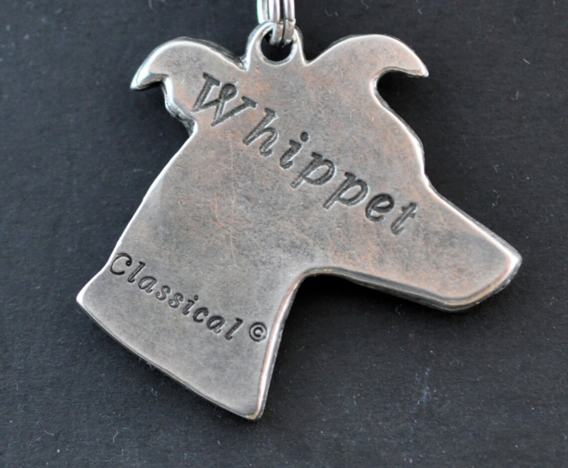 Whippet, Dog Necklace, Limited Edition, Artdog - Etsy
