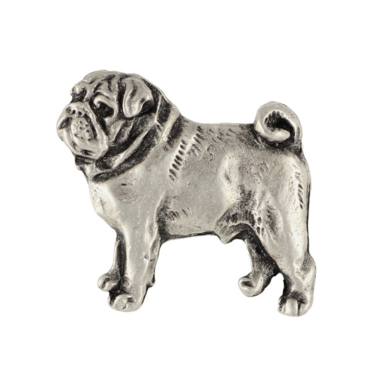 Pug Dog Pin Limited Edition Artdog | Etsy