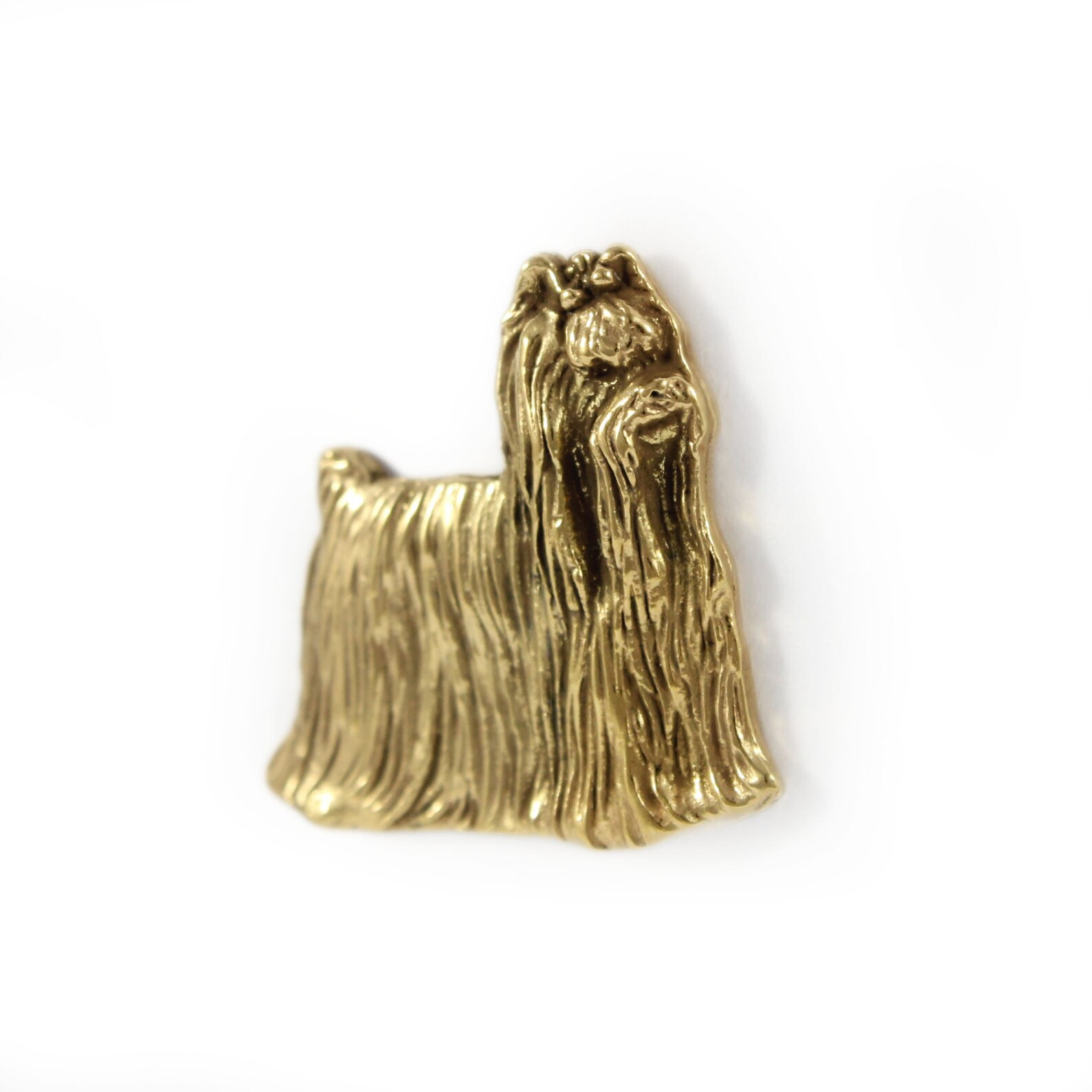 Shiz-tzu Millesimal Fineness 999 Dog Pin Limited Edition - Etsy