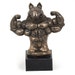 Bull Terrier strongman, Dog Marble Statue, Limited Edition, Artdog ...