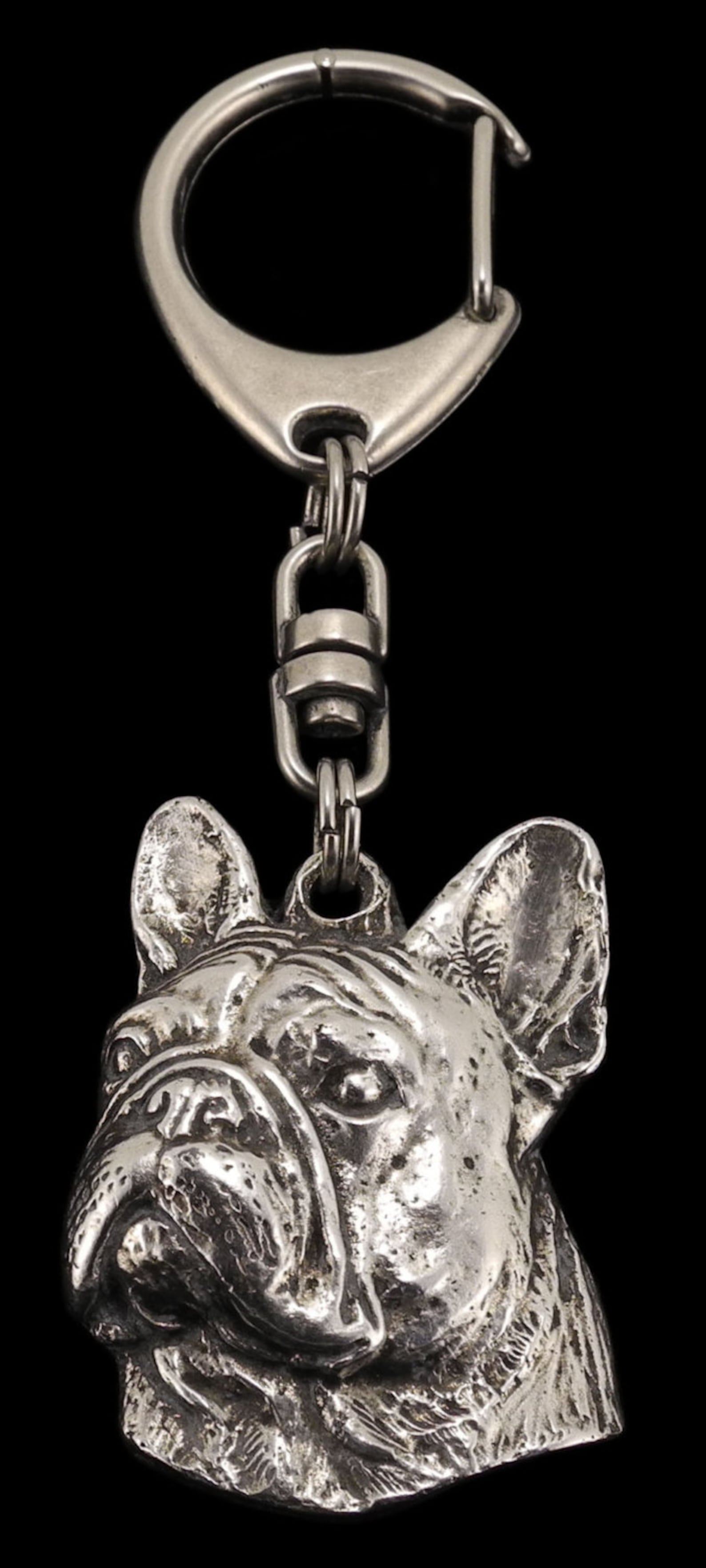 French Bulldog Dog Keyring Keychain Limited Edition Artdog | Etsy