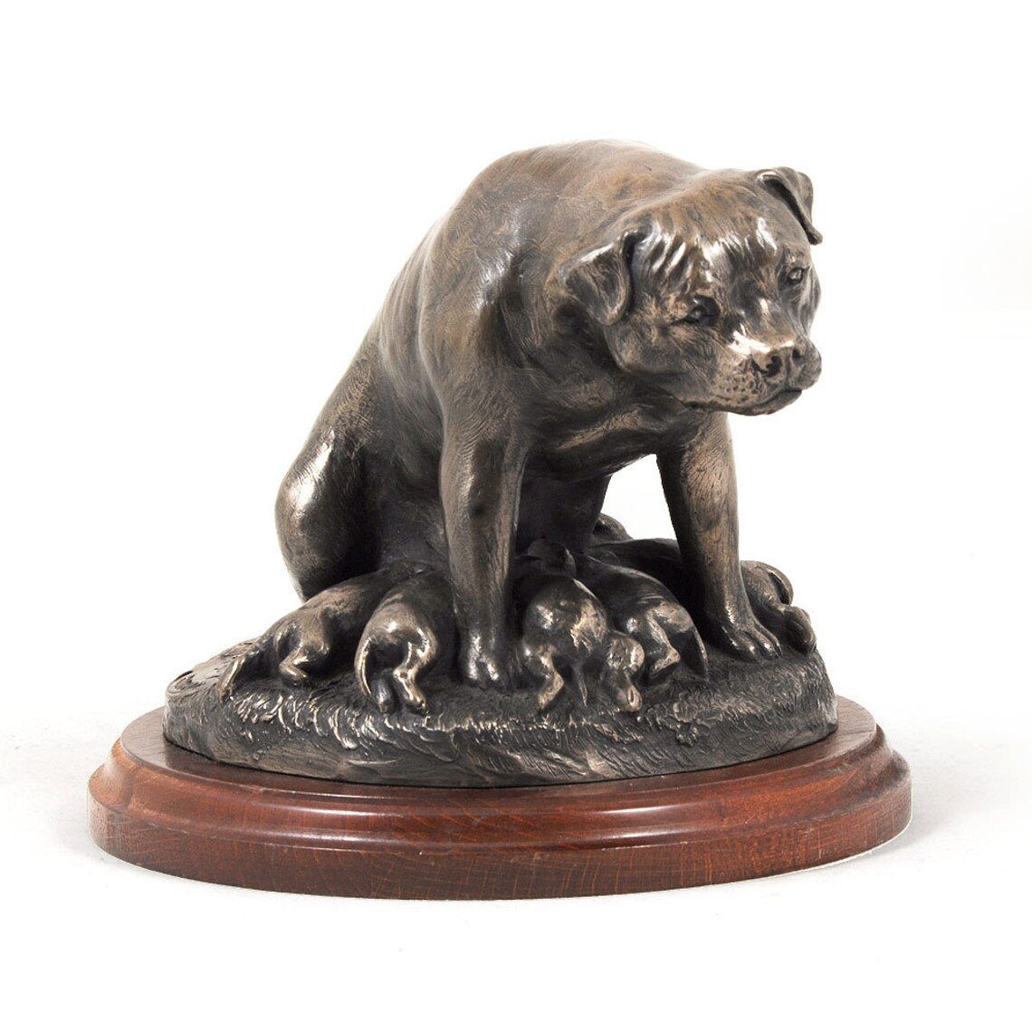 Rottweiler (mama), Dog Wooden Base Statue, Limited Edition, Artdog - Etsy