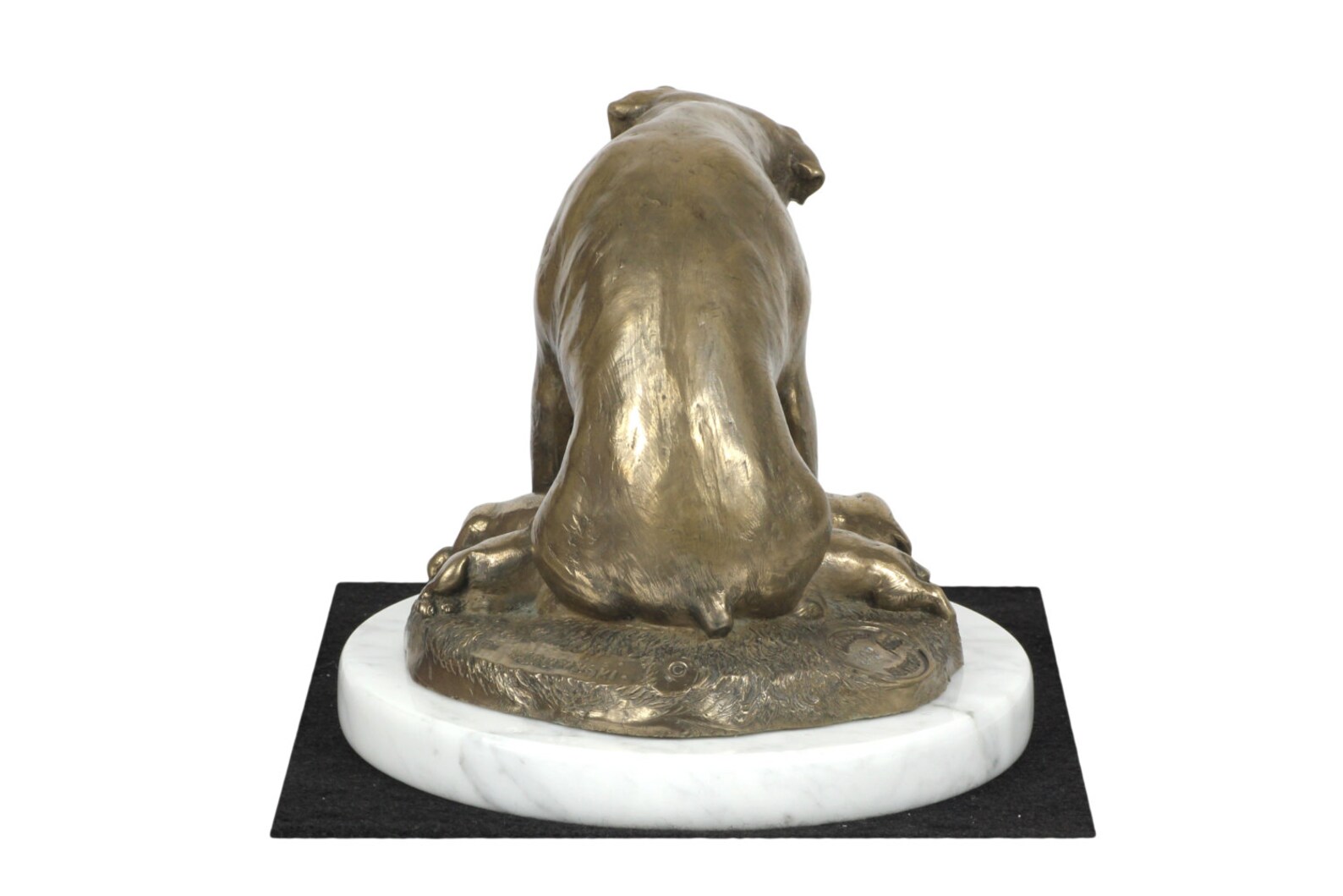 Rottweiler Mum, Dog White Marble Base Statue, Limited Edition, Artdog ...