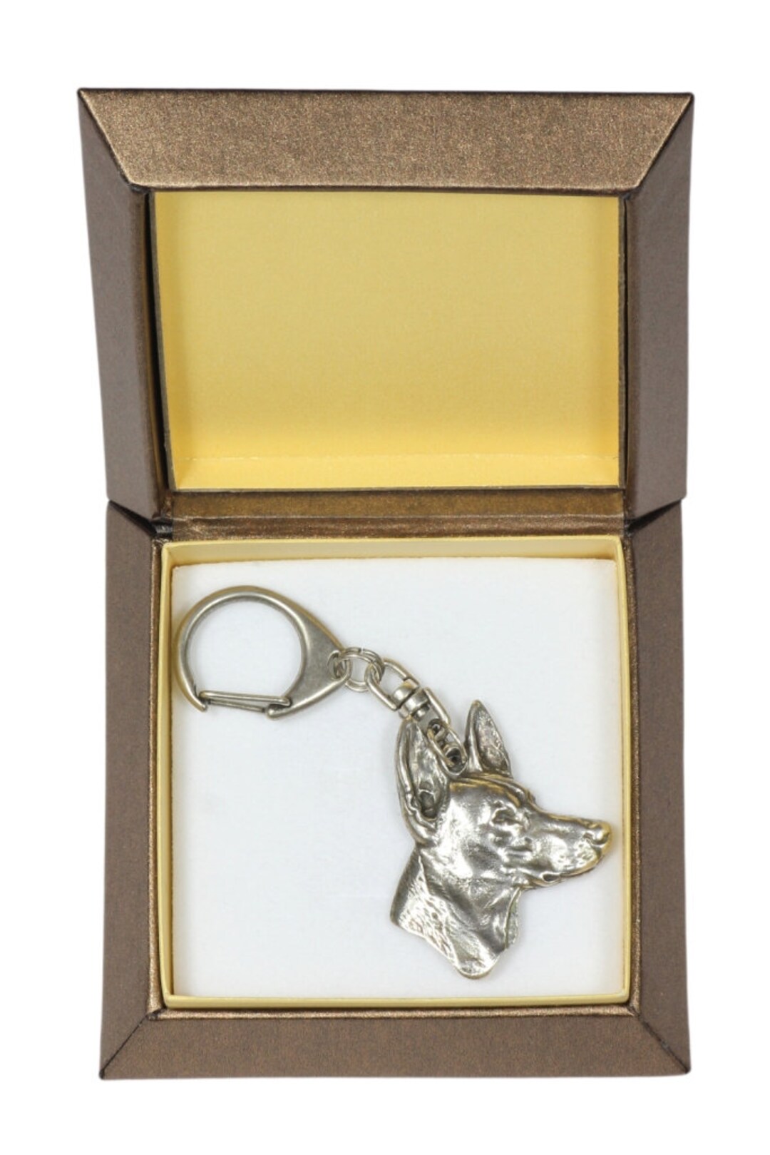 NEW, Pharaoh Hound, Dog Keyring, Key Holder, in Casket, Limited Edition ...
