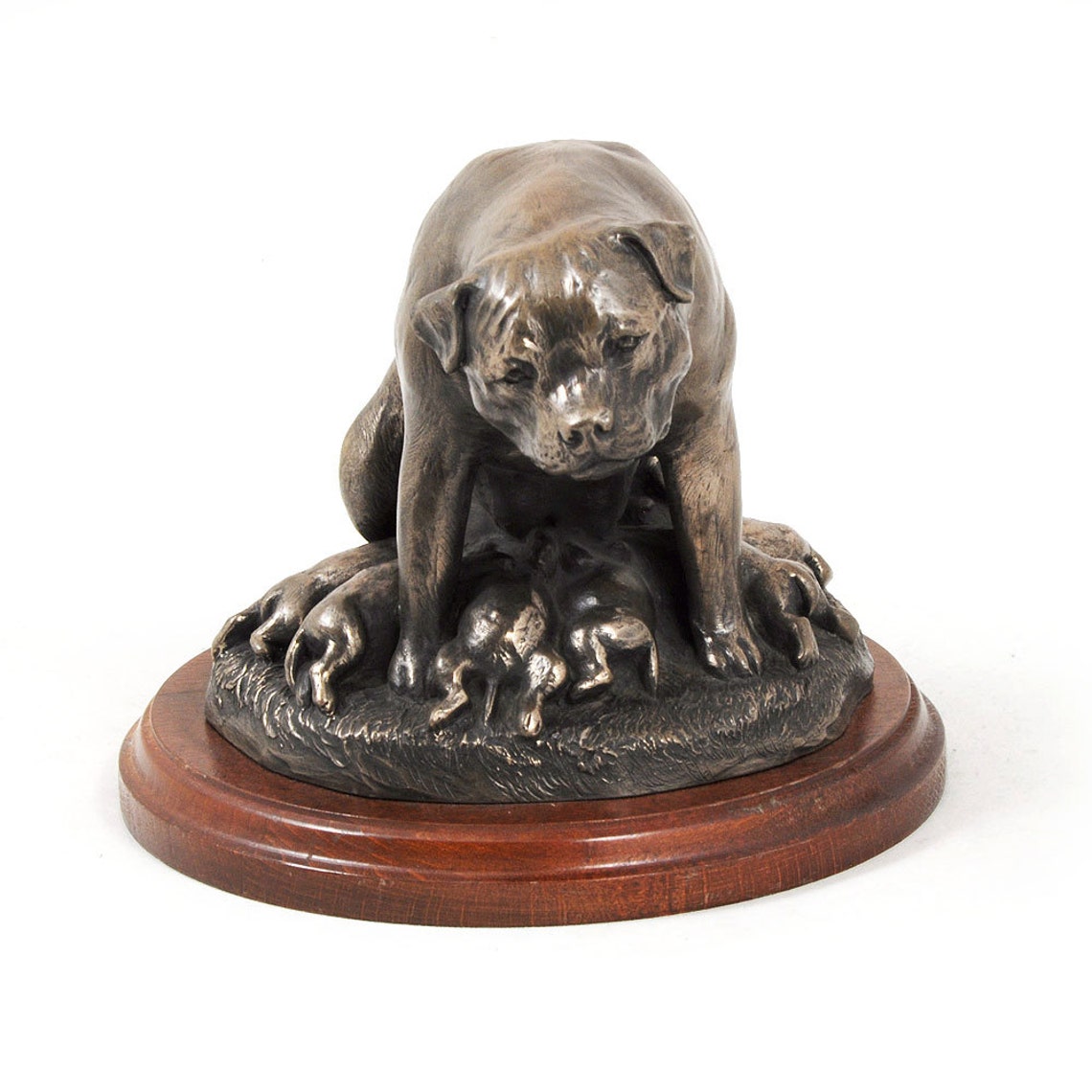 Rottweiler (mama), Dog Wooden Base Statue, Limited Edition, Artdog - Etsy