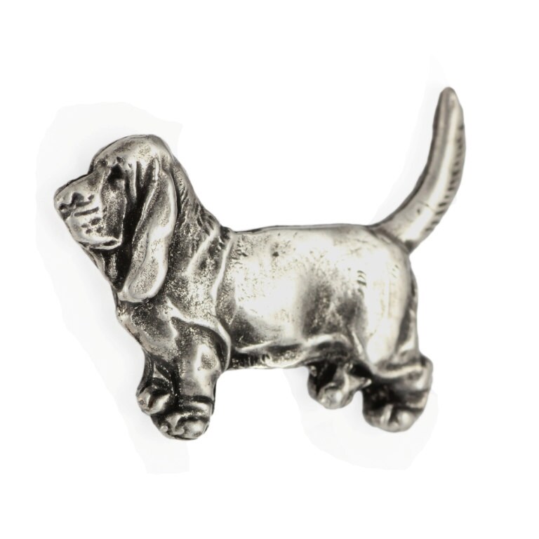 Basset Hound, Dog Pin, Limited Edition, Artdog - Etsy