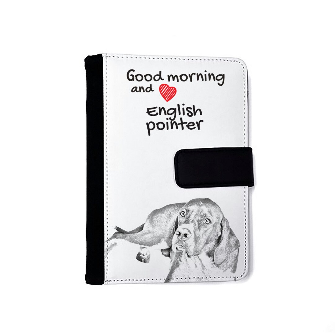 English Pointer Notebook With the Calendar of Eco-leather - Etsy