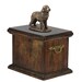 Urn for Dog’s Ashes With a Newfoundland Statue, ART-DOG Cremation Box ...