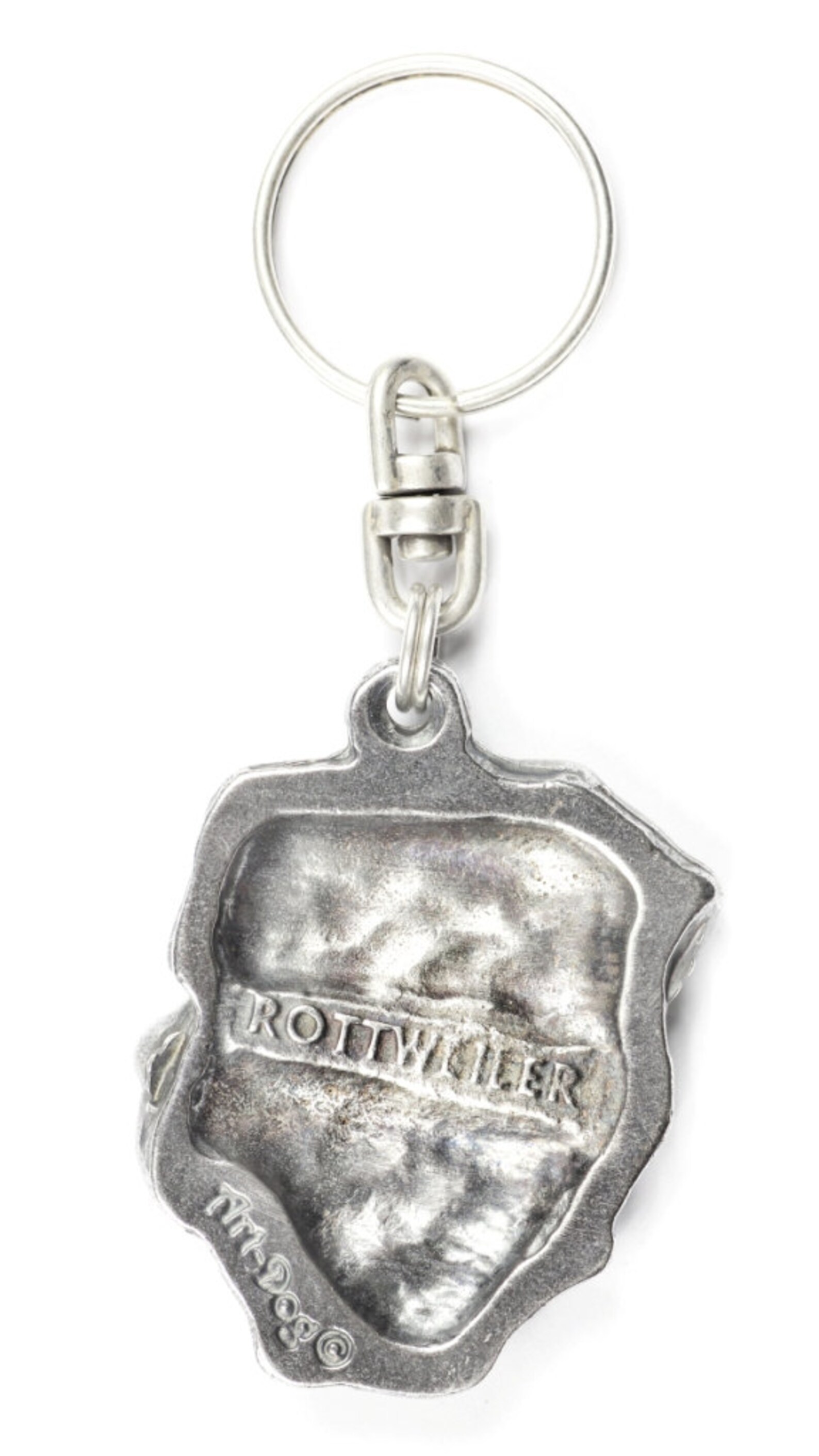 NEW, Rottweiler, Dog Keyring, Key Holder, Limited Edition, Artdog . Dog ...