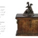Urn for Dog’s Ashes With a Whippets Statue, ART-DOG Cremation Box ...